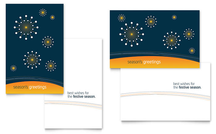 Free Greeting Card Template | Sample Greeting Cards
